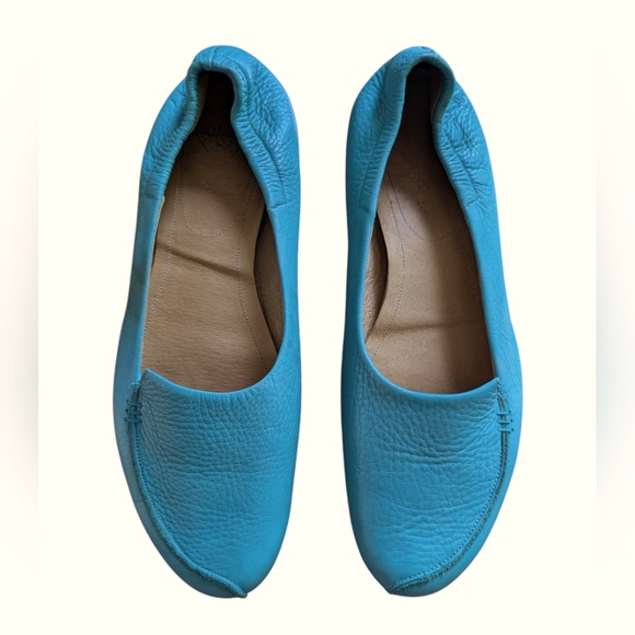 John Fluevog | Shoes | John Fluevog Blue Loafers Ballet Flats Sz 5 ...